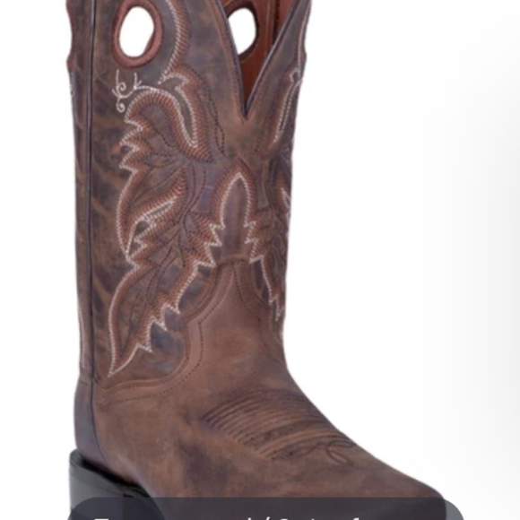 Dan Post | Shoes | Dan Post Mens Abram Tan With Wide Square Toe Cowboy ...